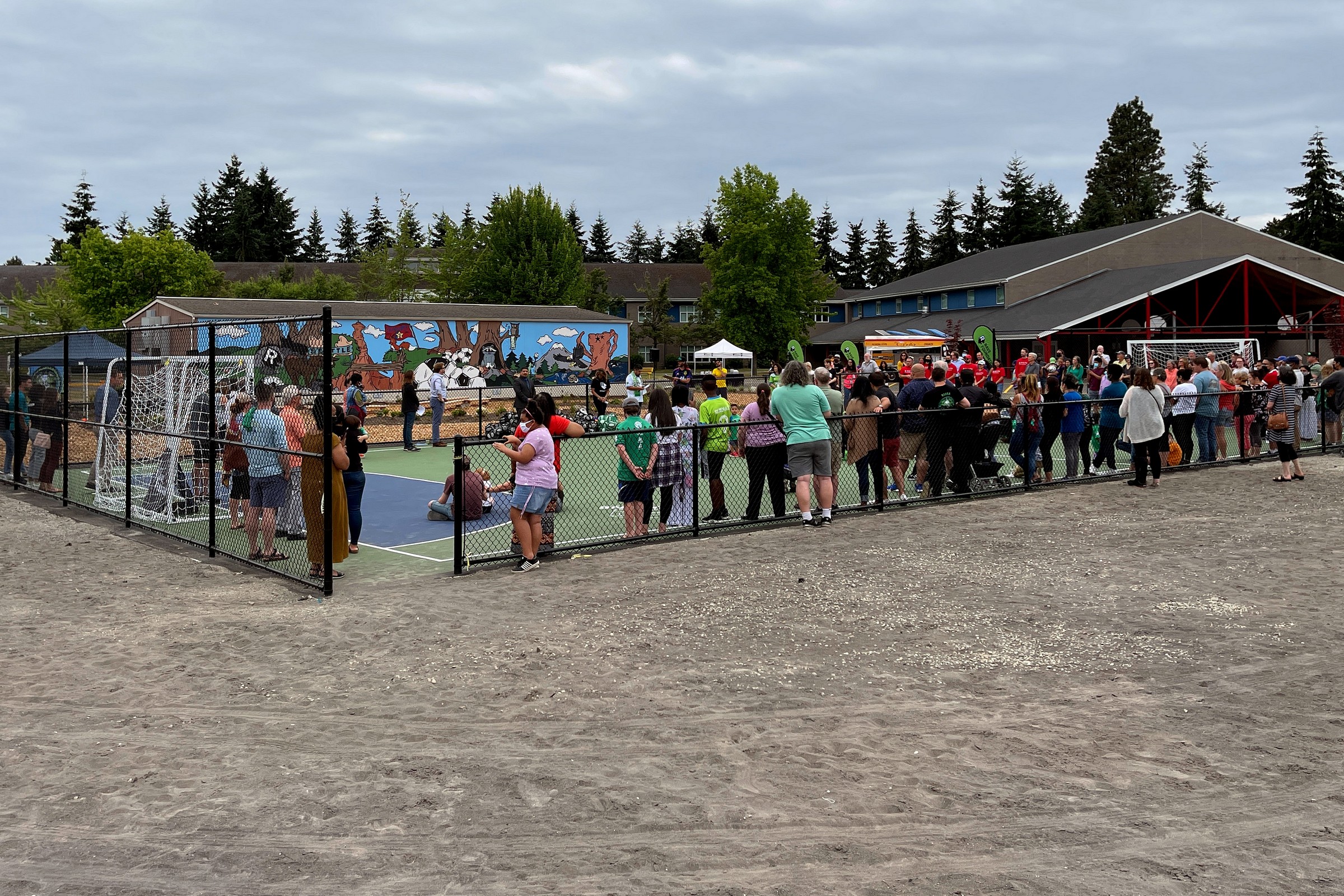 Sounders and Rave Mini pitch opened July 1 at Seahurst Elementary ...